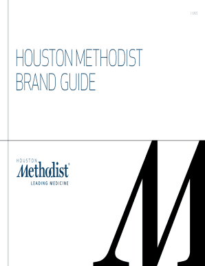 Fillable Online Houston Methodist Brand and Visual Identity Guidelines ...