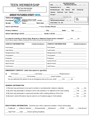 Cadet Personal Data Entry Doc Template | pdfFiller