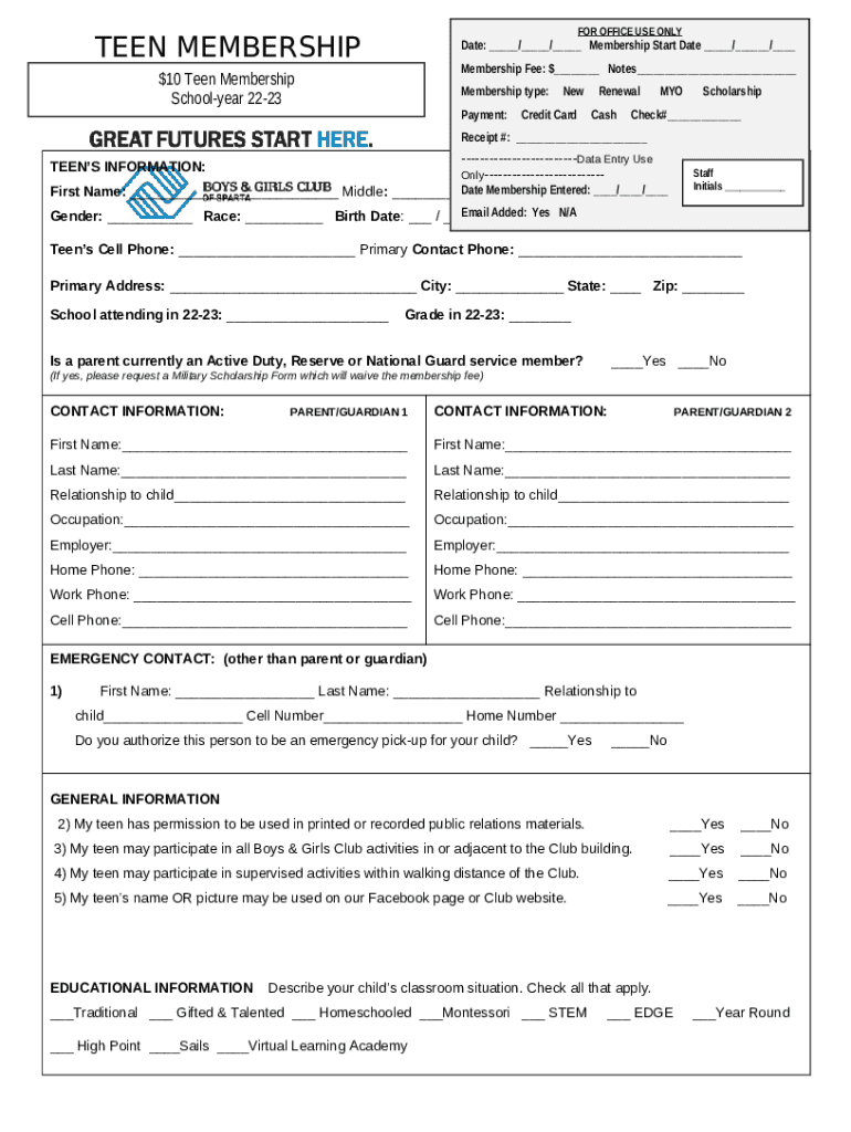 Cadet Personal Data Entry Doc Template | pdfFiller