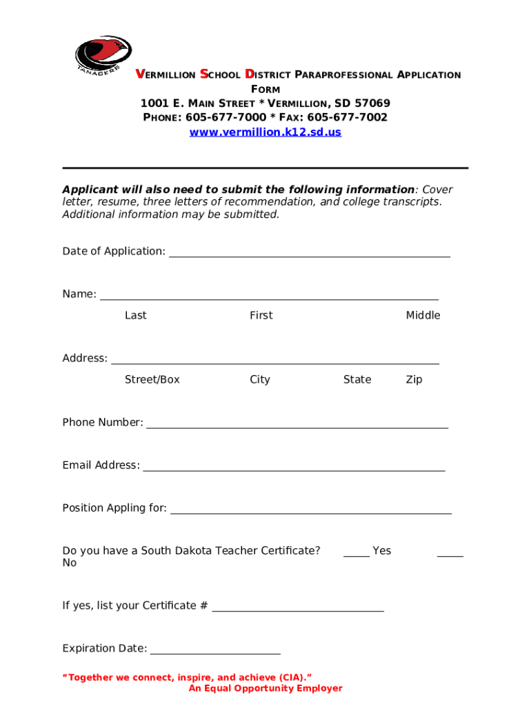 CenterVermillion, SDCivicEngage - vermillion k12 sd Doc Template ...