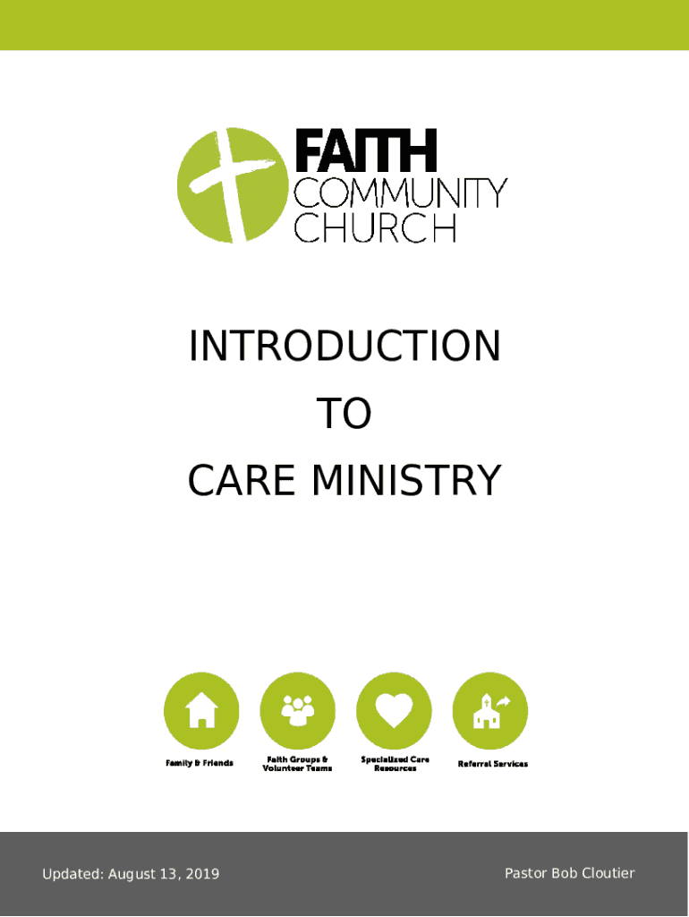 A Model for Pastoral Care and Shepherding of a Large ... Doc Template ...