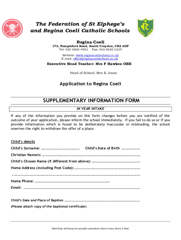 Fillable Online Please ensure this application form is returned to the ...
