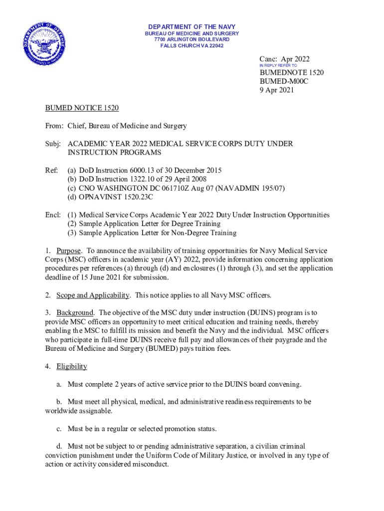 Fillable Online Get the free DEPARTMENT OF THE NAVY BUREAU ... Fax ...