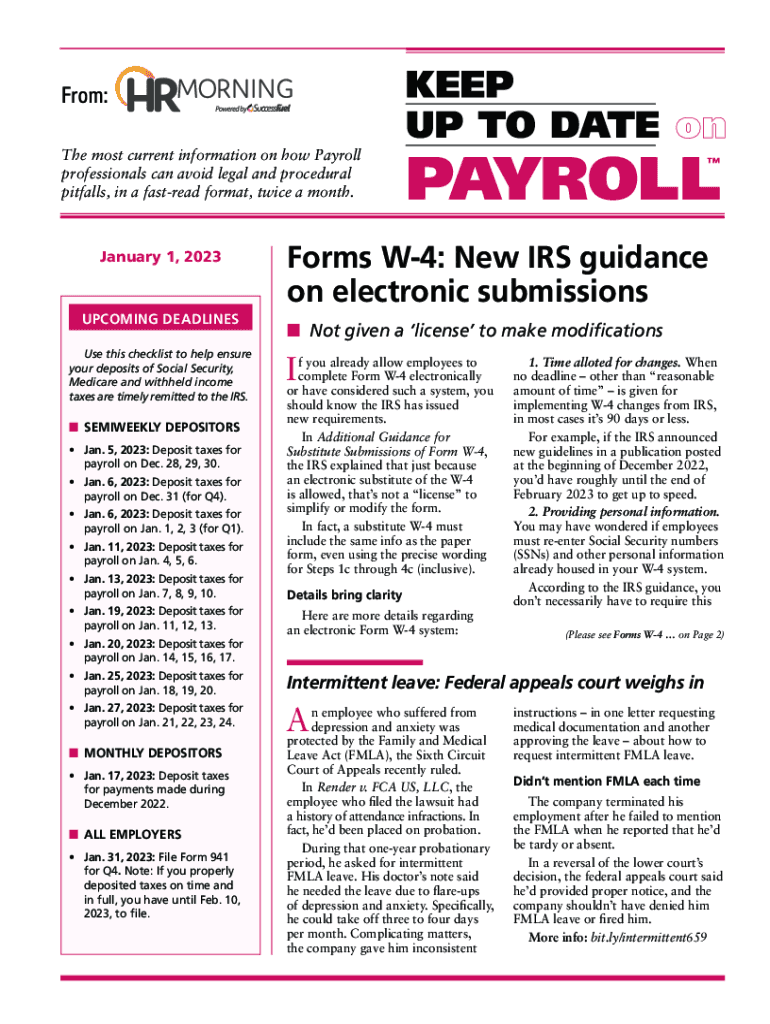 Fillable Online New DOL guidance addresses questions about remote work Fax Email Print - pdfFiller