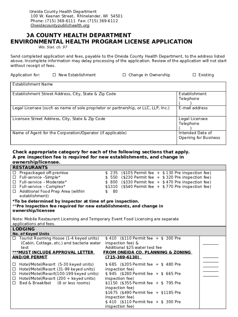 Oneida County Public Health Department Doc Template | pdfFiller