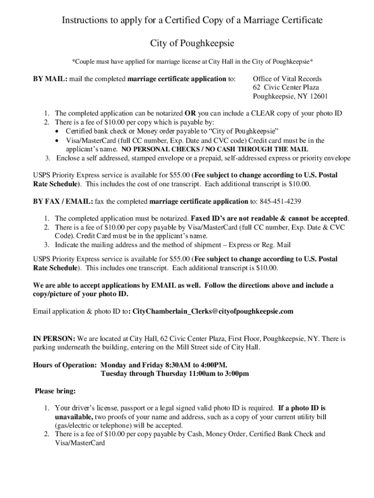 Fillable Online Instructions to apply for a Certified Copy of a ...