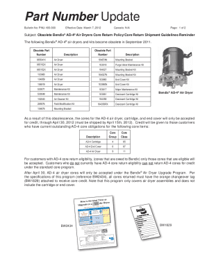 Fillable Online AD-HF & AD-HFi AIR DRYER APPLICATION GUIDE Fax Email ...