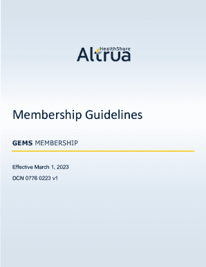 Fillable Online Gems Membership Guidelines DCN 0776 0223 v1.docx Fax ...
