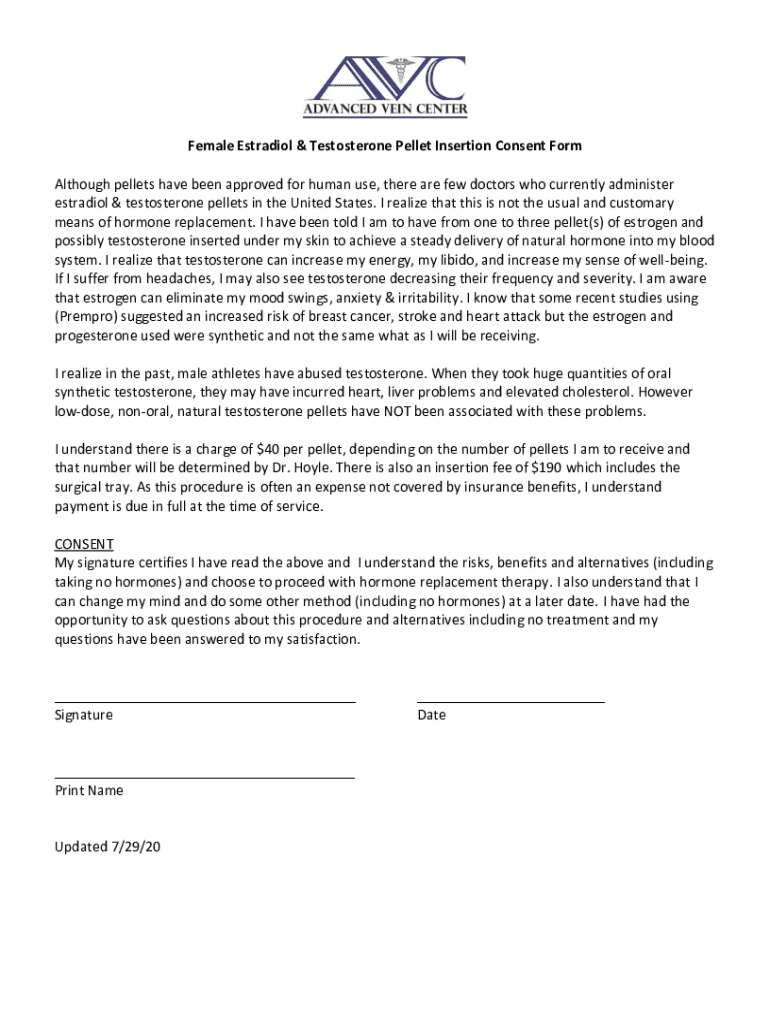 Fillable Online Estrogen: Hormone, Function, Levels & Imbalances Fax ...