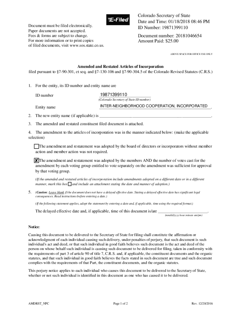 Fillable Online certificate of document filed Fax Email Print - pdfFiller