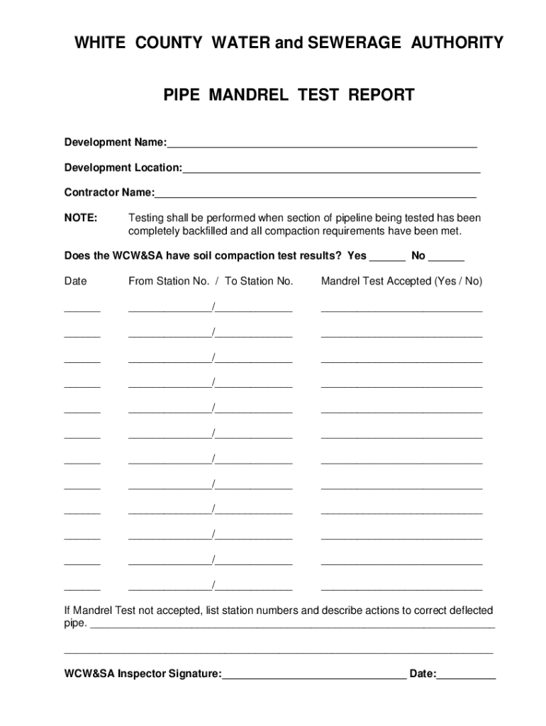 Fillable Online Standard Specifications for Water Distribution Systems and ... Fax Email Print ...