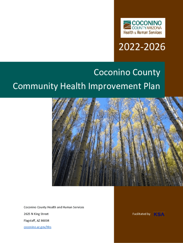 Fillable Online coconino az Coconino County Community Health ...