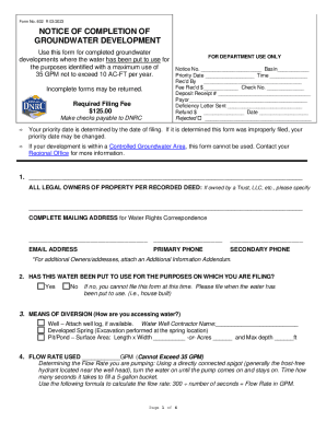 Fillable Online dnrc mt Form Dnrc - Fill Out and Sign Printable PDF ...