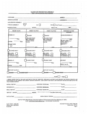 Fillable Online TCEQ Form 20700 - BACKFLOW PREVENTION ... Fax Email ...