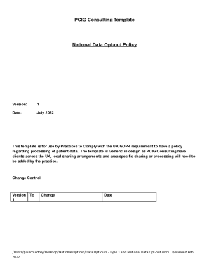 Fillable Online PCIG Consulting Template Employee Privacy Notice Fax ...