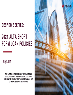 Fillable Online ALTA Policy Forms Collection Fax Email Print - pdfFiller