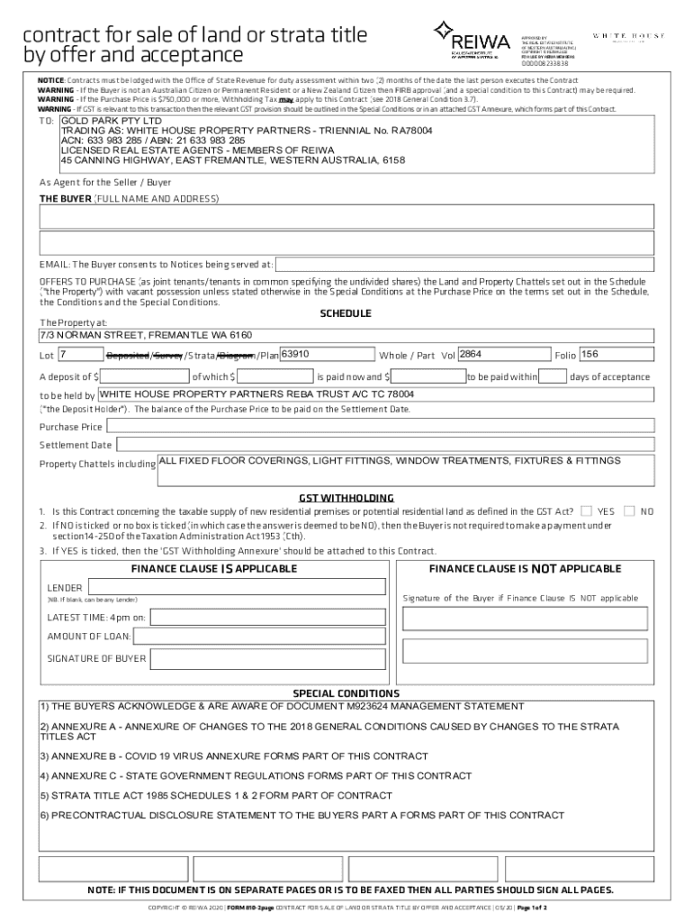Fillable Online auction particulars and conditions of sale of freehold ...
