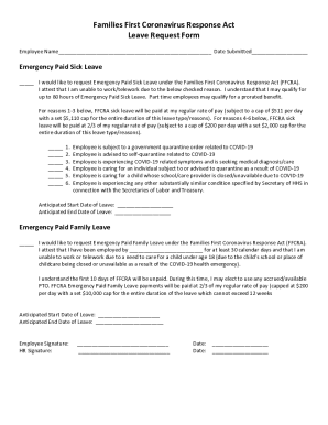 Fillable Online 409.02E1 Emergency Paid Sick Leave Request Form Under ...