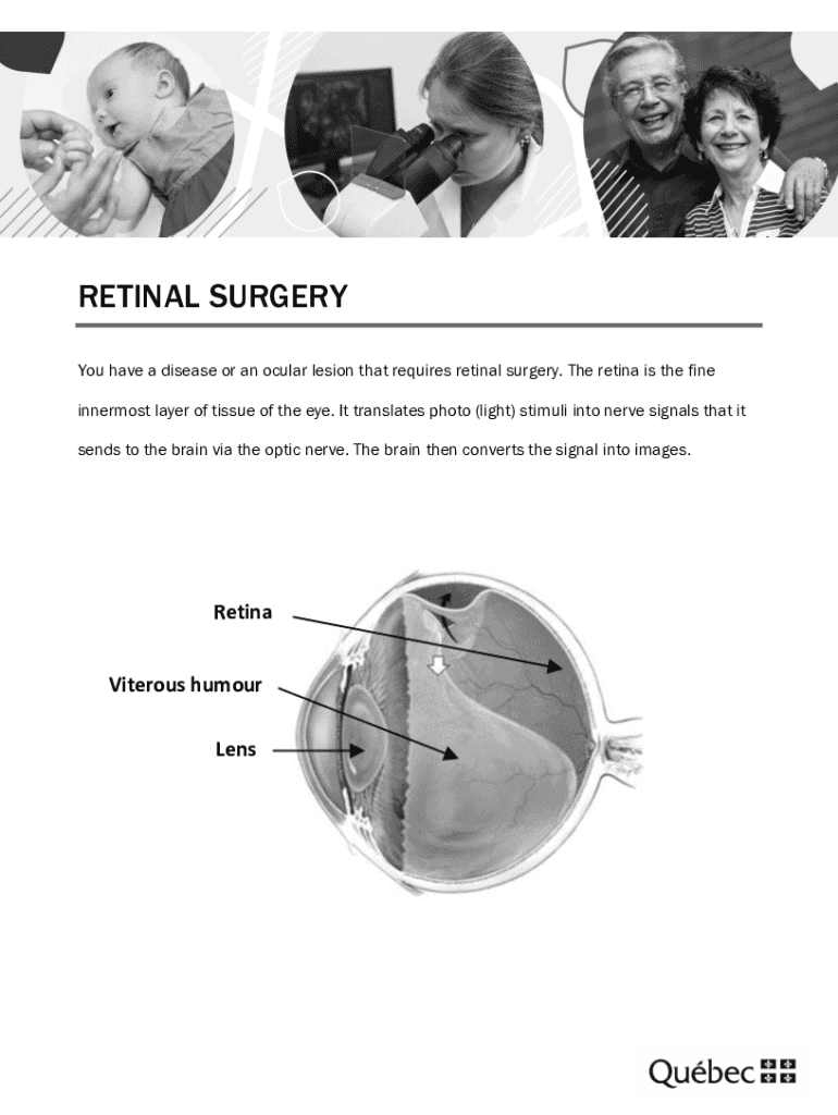 Fillable Online Care of Patient with Retinal Detachment and Peripheral ... Fax Email Print ...