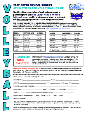 Fillable Online DI Women's College Volleyball - Home Fax Email Print ...