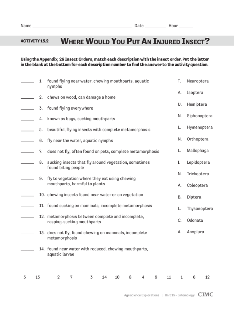 Fillable Online ag-ii-agriscience-2-explore-activities-ag1017-activity ...