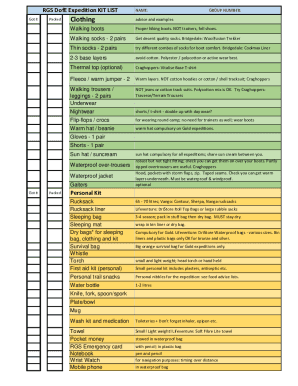 Fillable Online Look after your feet on a DofE Expedition in 6 simple ...