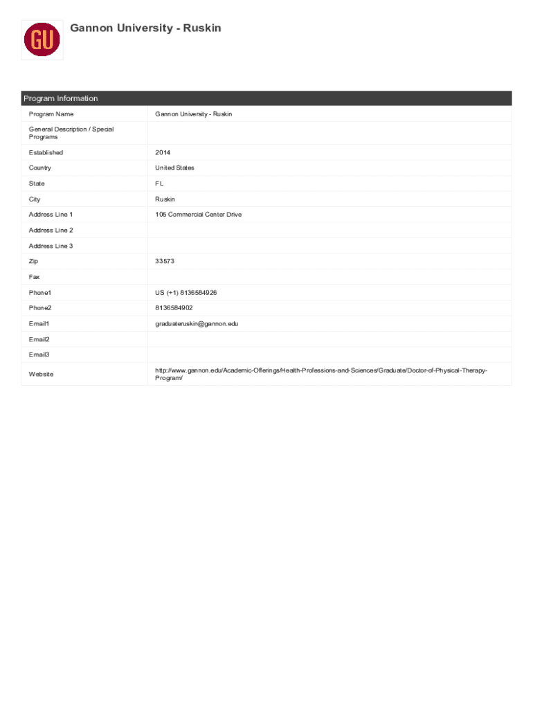 Fillable Online Gannon Accepted Student Resource Hub - YouTube Fax ...