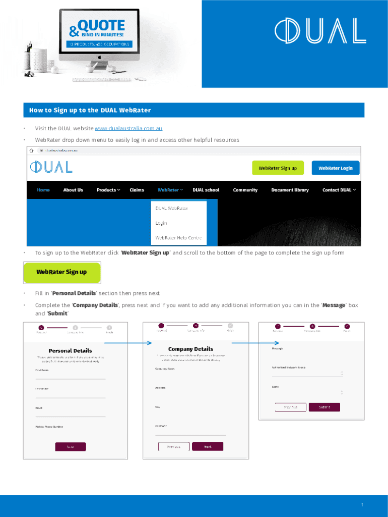 Fillable Online How do I sign up to get a login for WebRater? Fax Email ...