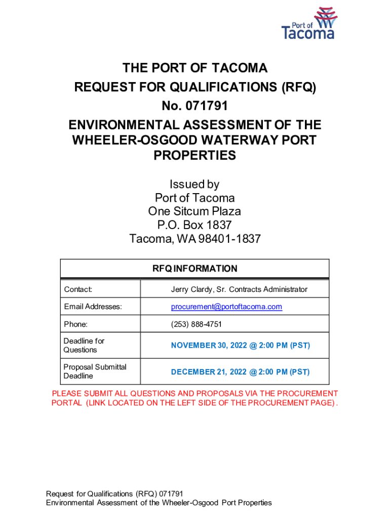 Fillable Online amended agreement between the port of tacoma and the ... Fax Email Print - pdfFiller