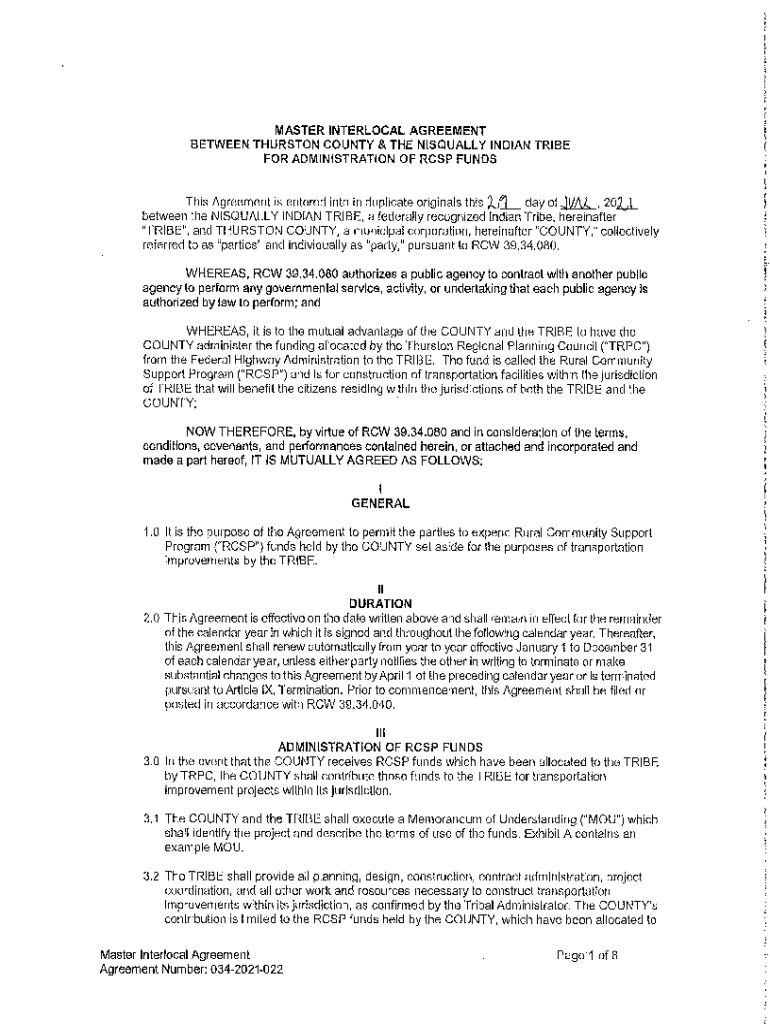 Fillable Online Thurston County Department of Public Works and ... Fax ...