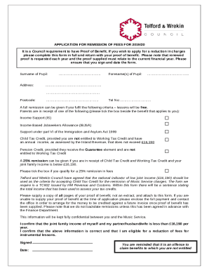 Write an application to the principal for Remission of fine Doc ...