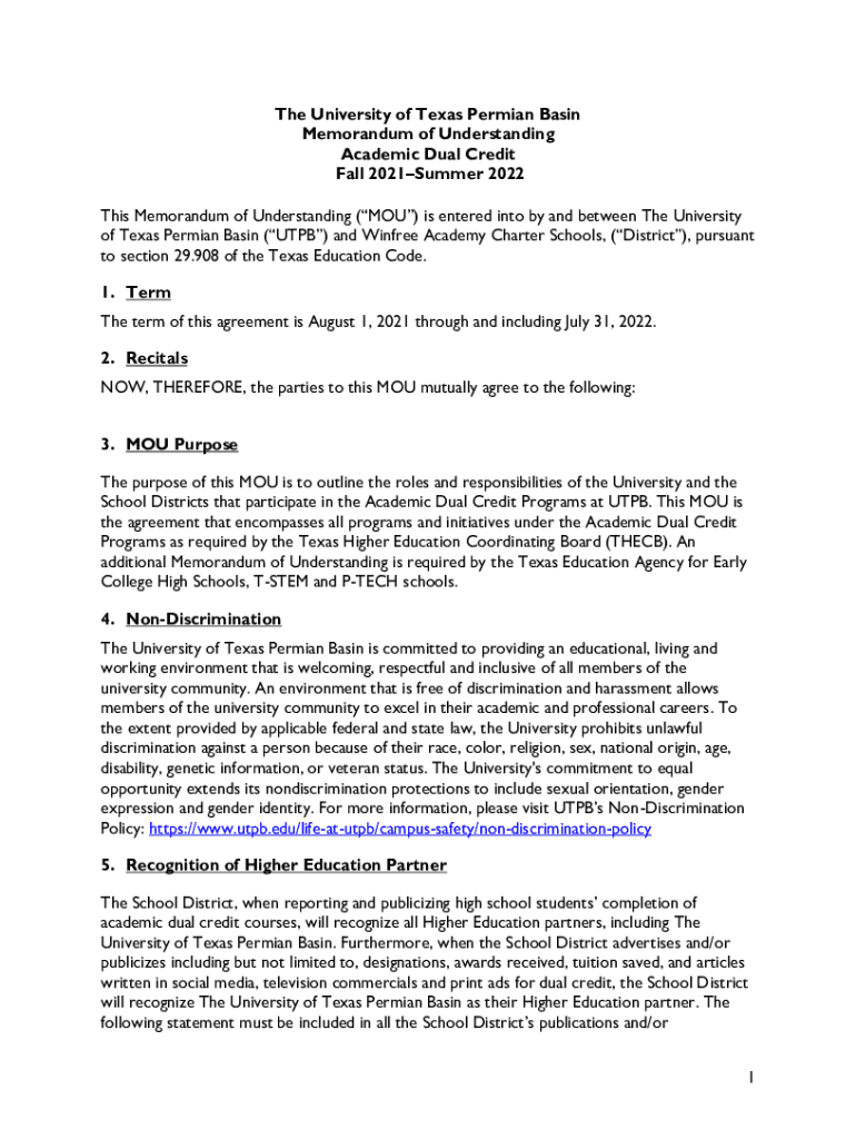 Fillable Online Decision to Non-Renew MOU Agreement Sample Clauses Fax ...