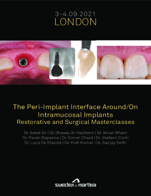 Fillable Online The Peri-implant Interface Around/on Intramucosal ...