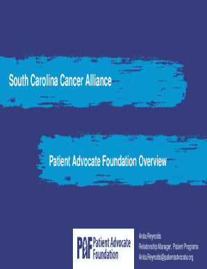 Fillable Online Cancer Patient Support Program Inc - Nonprofit Explorer ...