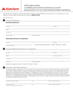 Fillable Online State Farm 529 Savings Plan - Enrollment Form Fax Email Print - pdfFiller