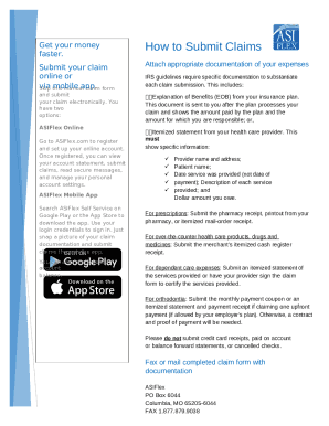 How do I submit and substantiate claims? Doc Template | pdfFiller