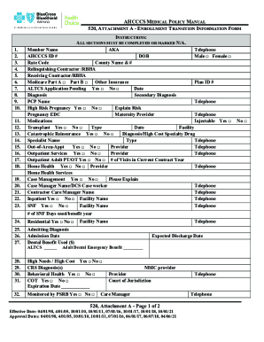 Fillable Online Provider Enrollment Form Fax Email Print - pdfFiller
