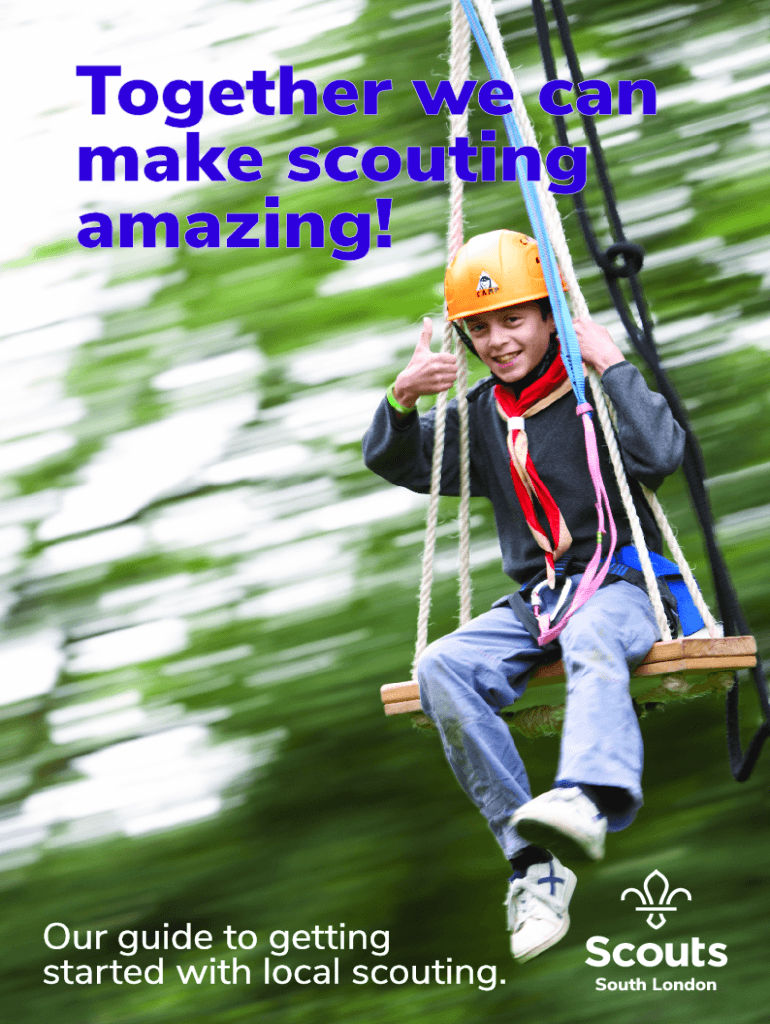 Fillable Online Our guide to getting started with local scouting. Fax ...