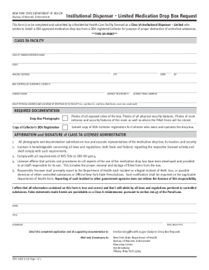 Fillable Online Residential Health Care Facility Class 3A Controlled ...