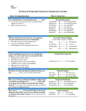 Fillable Online Health care for women subjected to intimate partner ...
