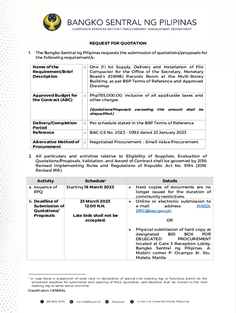Fillable Online IB PBDPDMD File Compactor (for PhilGEPS) Fax Email ...