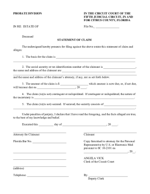 Fillable Online SUMMARY ADMINISTRATION IN THIS FORM ... Fax Email Print ...