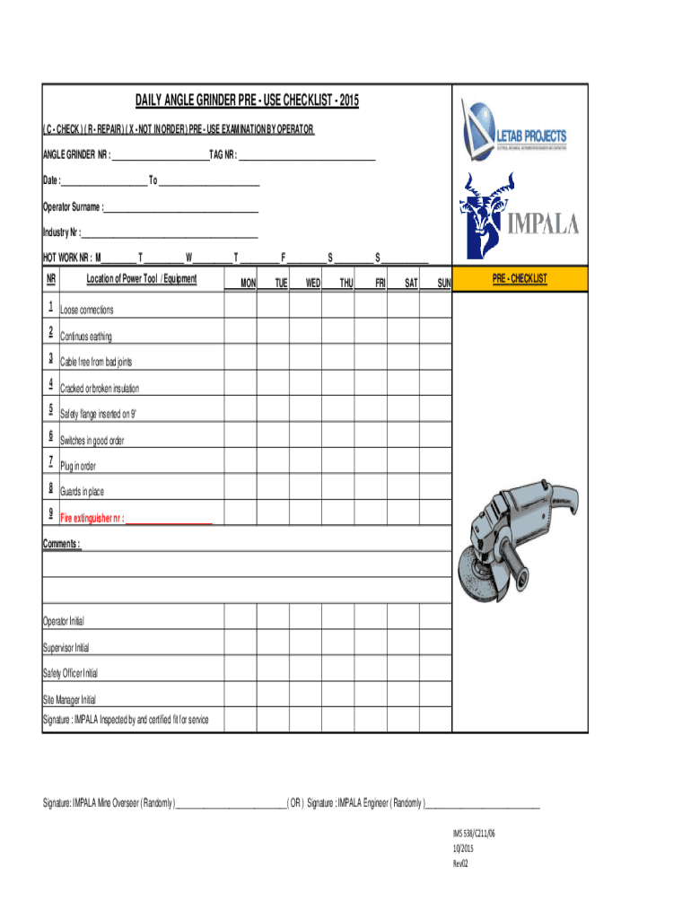 Fillable Online Tunnel Operations, Maintenance, Inspection, and ...