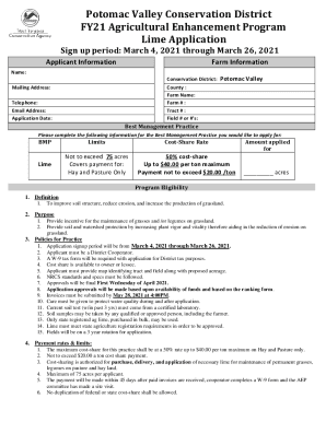Fillable Online AMA Conservation Application Form Fax Email Print - pdfFiller
