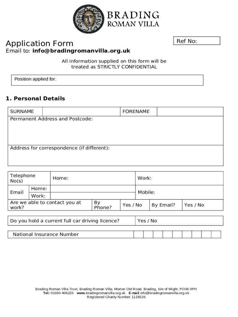 (PDF) ASSESSMENT APPLICATION ... - bradingromanvilla org Doc Template | pdfFiller