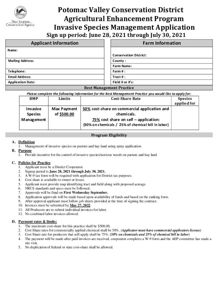 Fillable Online Invasive Species Members - Potomac River National Wildlife ... Fax Email Print ...