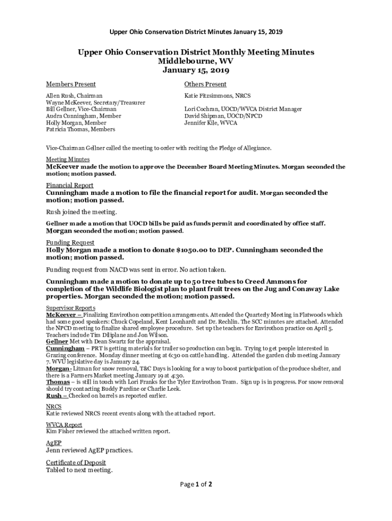 Fillable Online Lori Cochran, UOCD/WVCA District Manager Fax Email ...