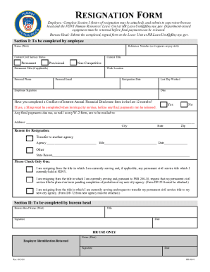 Fillable Online How to Write a Resignation Letter (Examples + Template ...