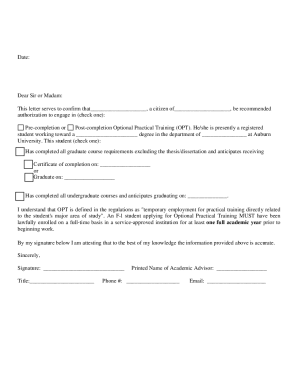 Fillable Online Date: Dear Sir or Madam: This letter serves to confirm ...