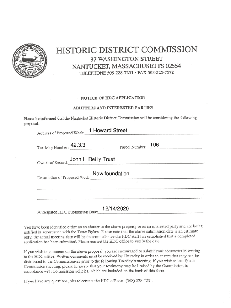 Fillable Online Steps to Apply for a Certificate for Exterior Work on ... Fax Email Print ...